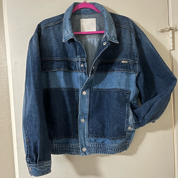 MOTHER | Jackets & Coats | Mother Blue Denim Jacket | Poshmark